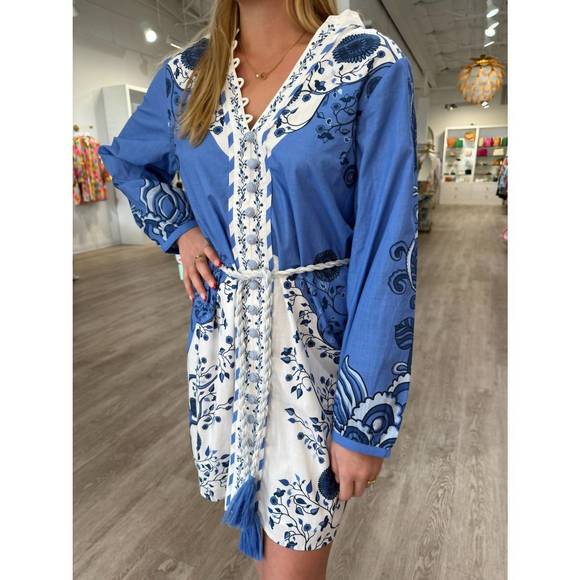 Anna Cate | Dresses | New Anna Cate Ellison Dress In Blue | Poshmark